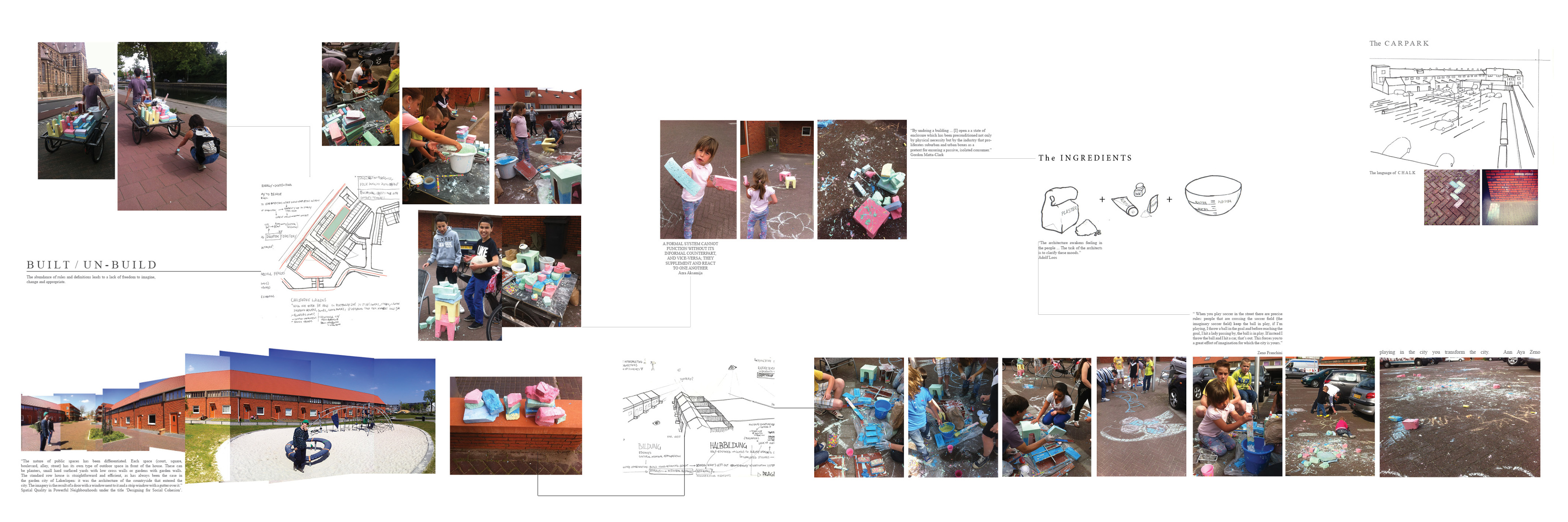 Built/Unbuilt - Informal planning Social Design - ZENO FRANCHINI