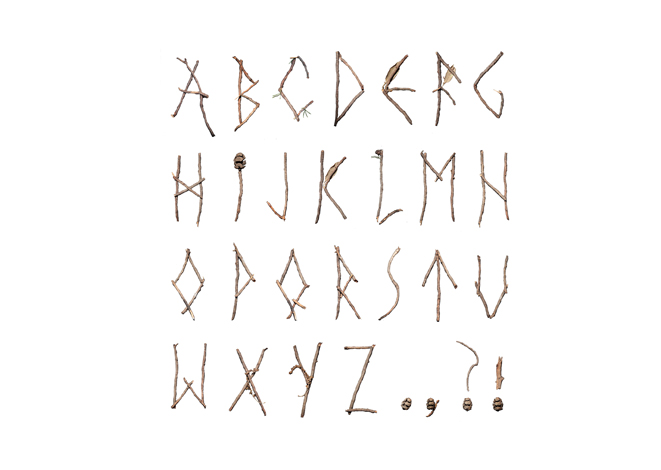 Forest Font - >>-a-r-r-o-w->